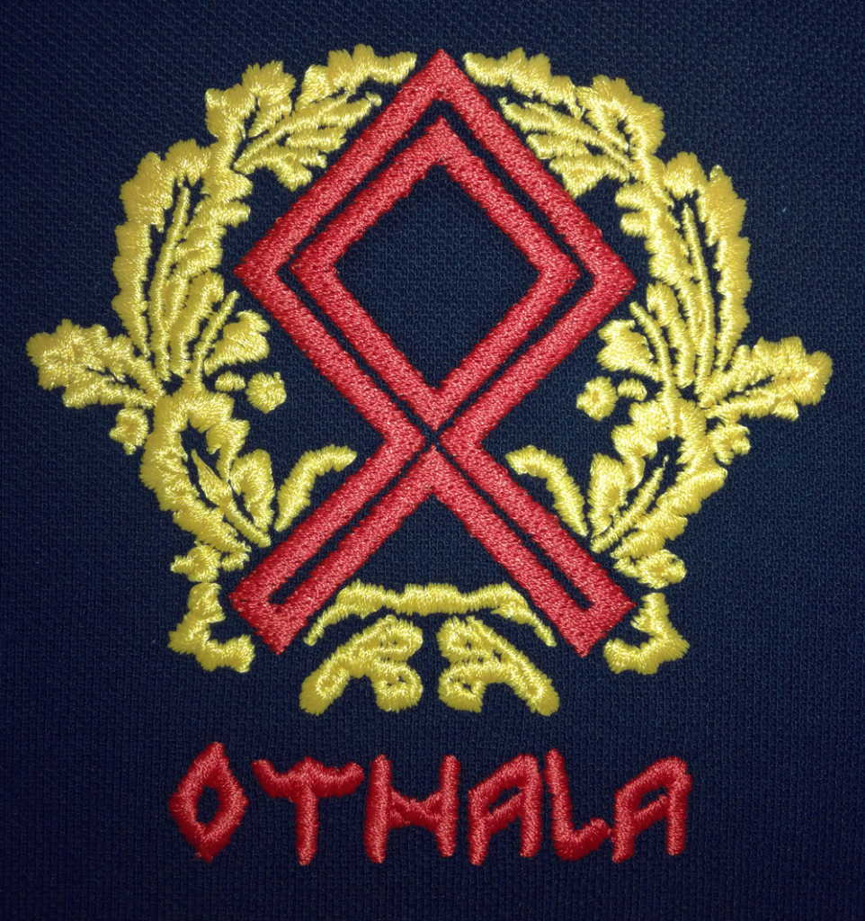 Othala Embroidered Hoodie – Valhalla Shop